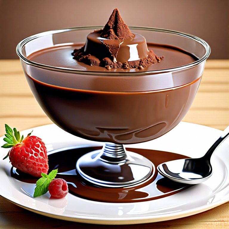 Chocolate Pudding Recipe: Satisfy Your Sweet Tooth in Minutes